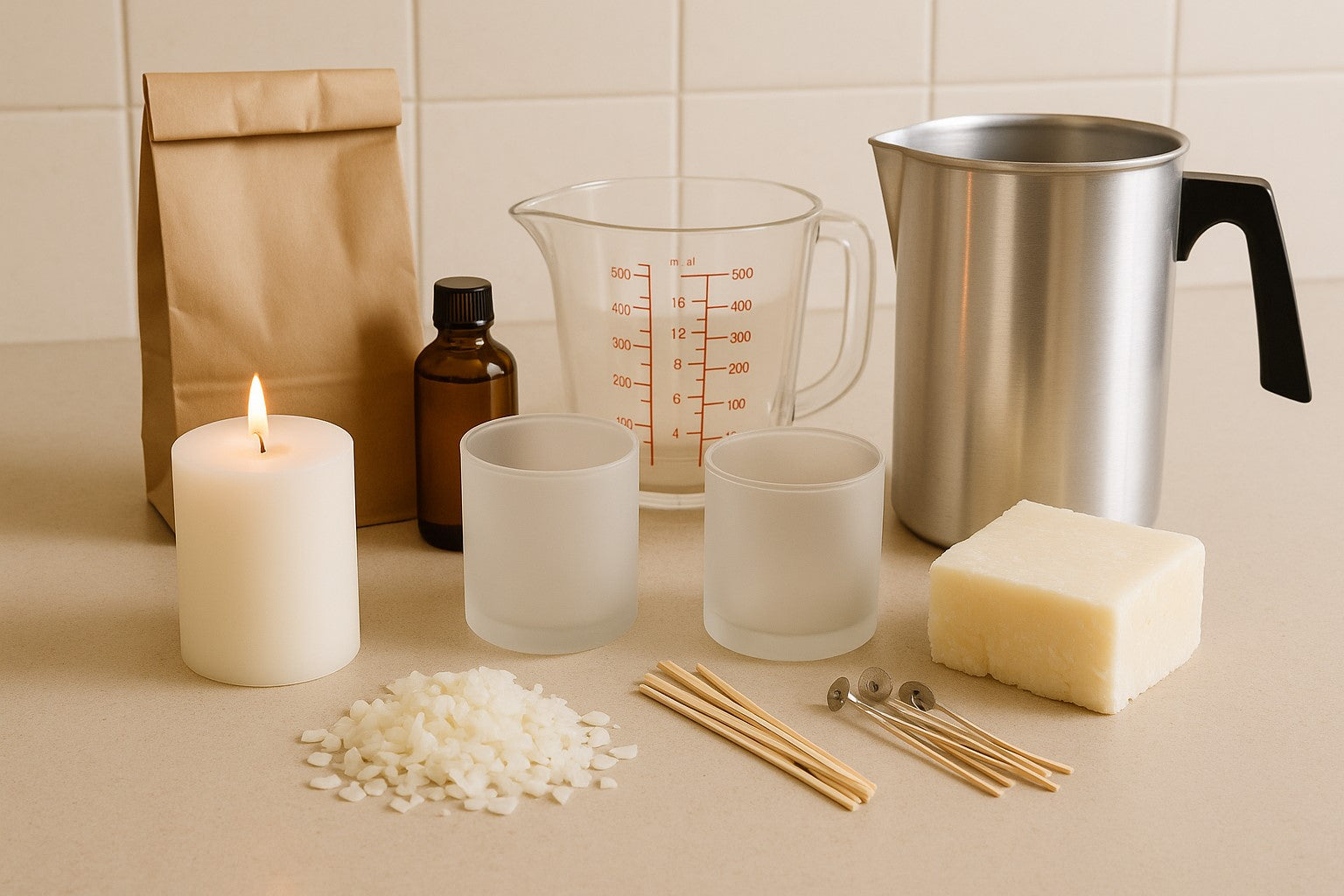 New to Candle Making? Your Beginner Candle Making Guide – The Flaming ...