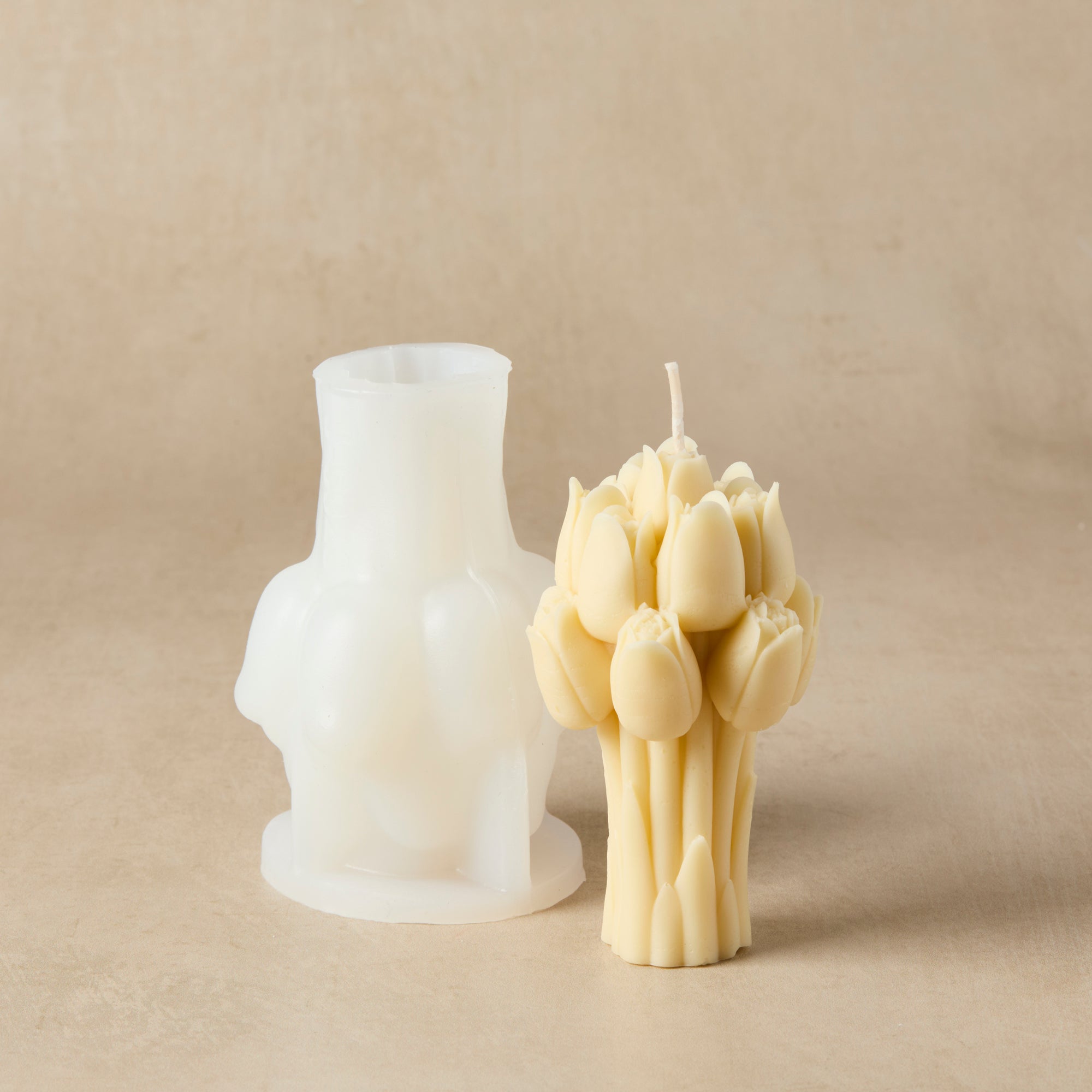 Flower Bouquet Stem Silicone Mold - Molds - for Soap & Candle Making ...